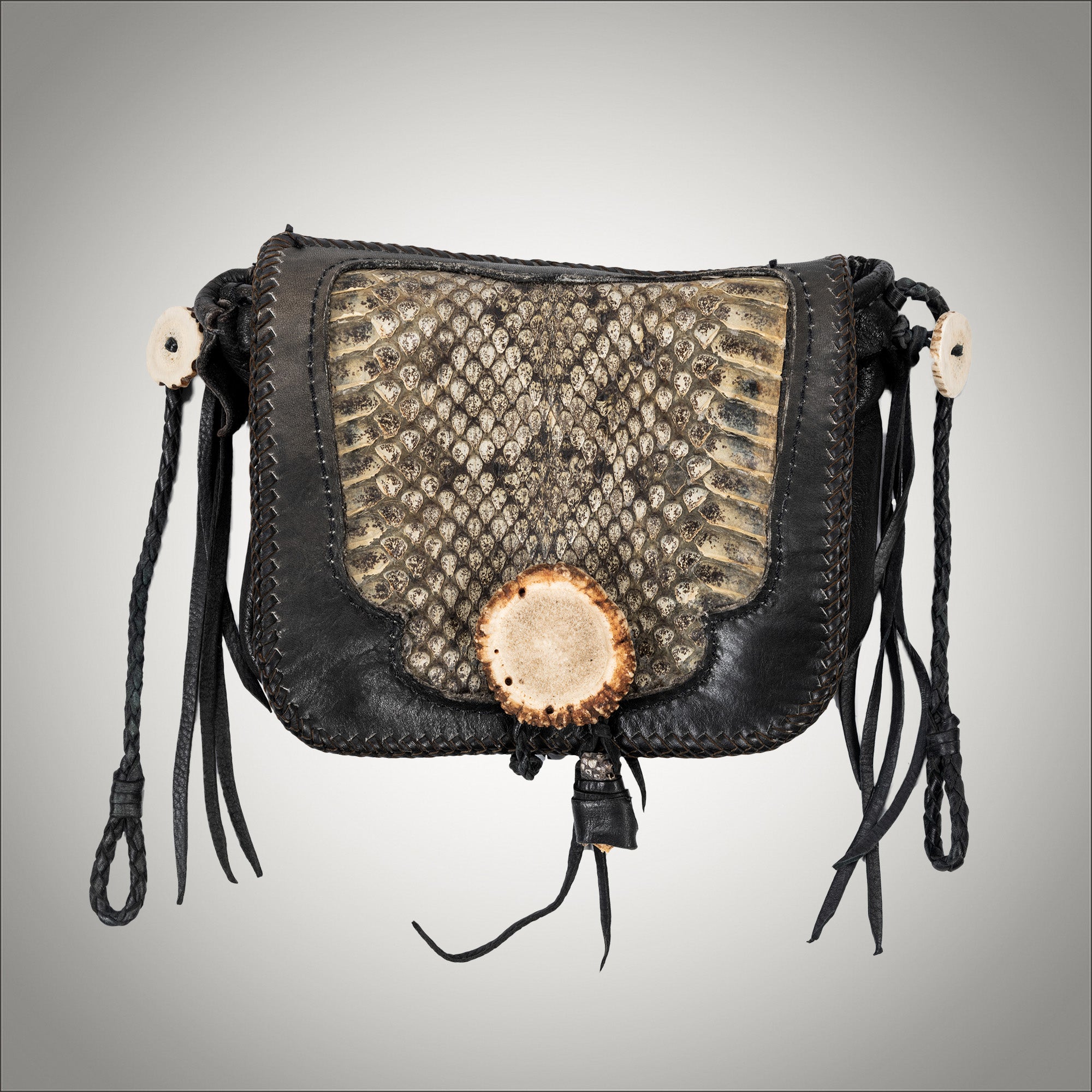 SNAKE SKIN HAND BAG/POUCH – :ANOMALIE_